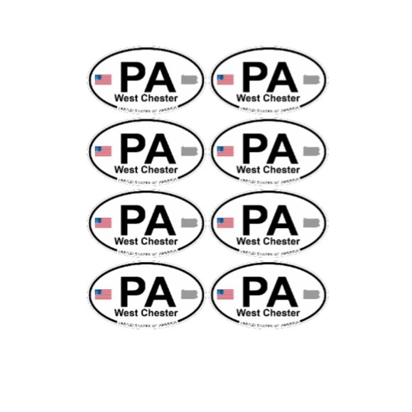 9 | Design | West Chester Pennsylvania Laminated Vinyl Stickers 29 ...
